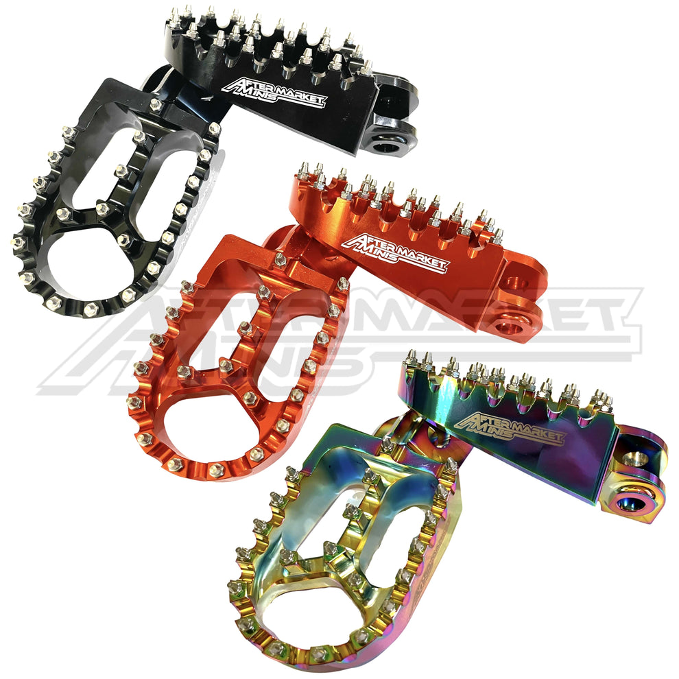 Aftermarket Minis Billet Foot Pegs Set